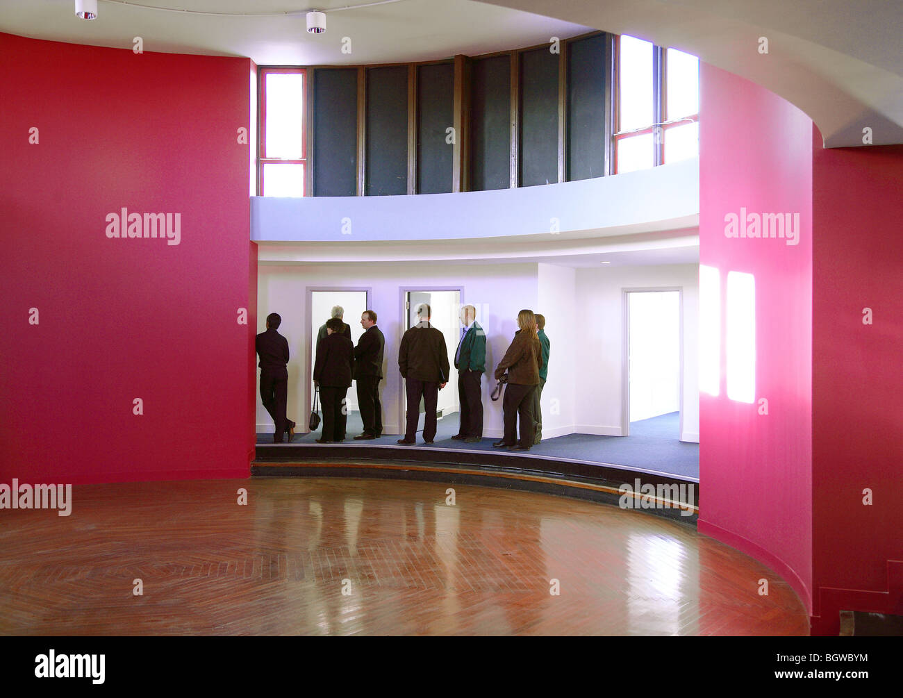 THE ROTUNDA, SLOUGH, UNITED KINGDOM, SURFACE TO AIR ARCHITECTS Stock ...