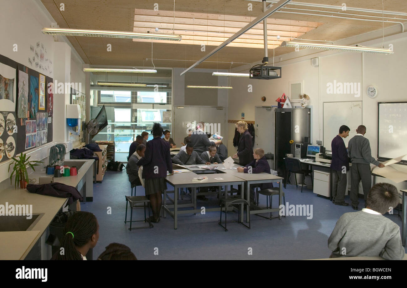 CITY OF LONDON ACADEMY SCHOOL, LONDON, UNITED KINGDOM, STUDIO E ...