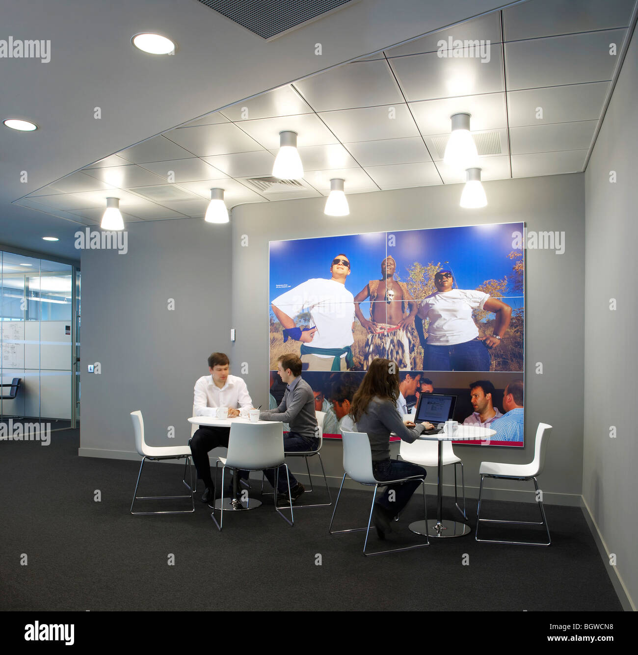 rencap offices moscow, break out space Stock Photo - Alamy