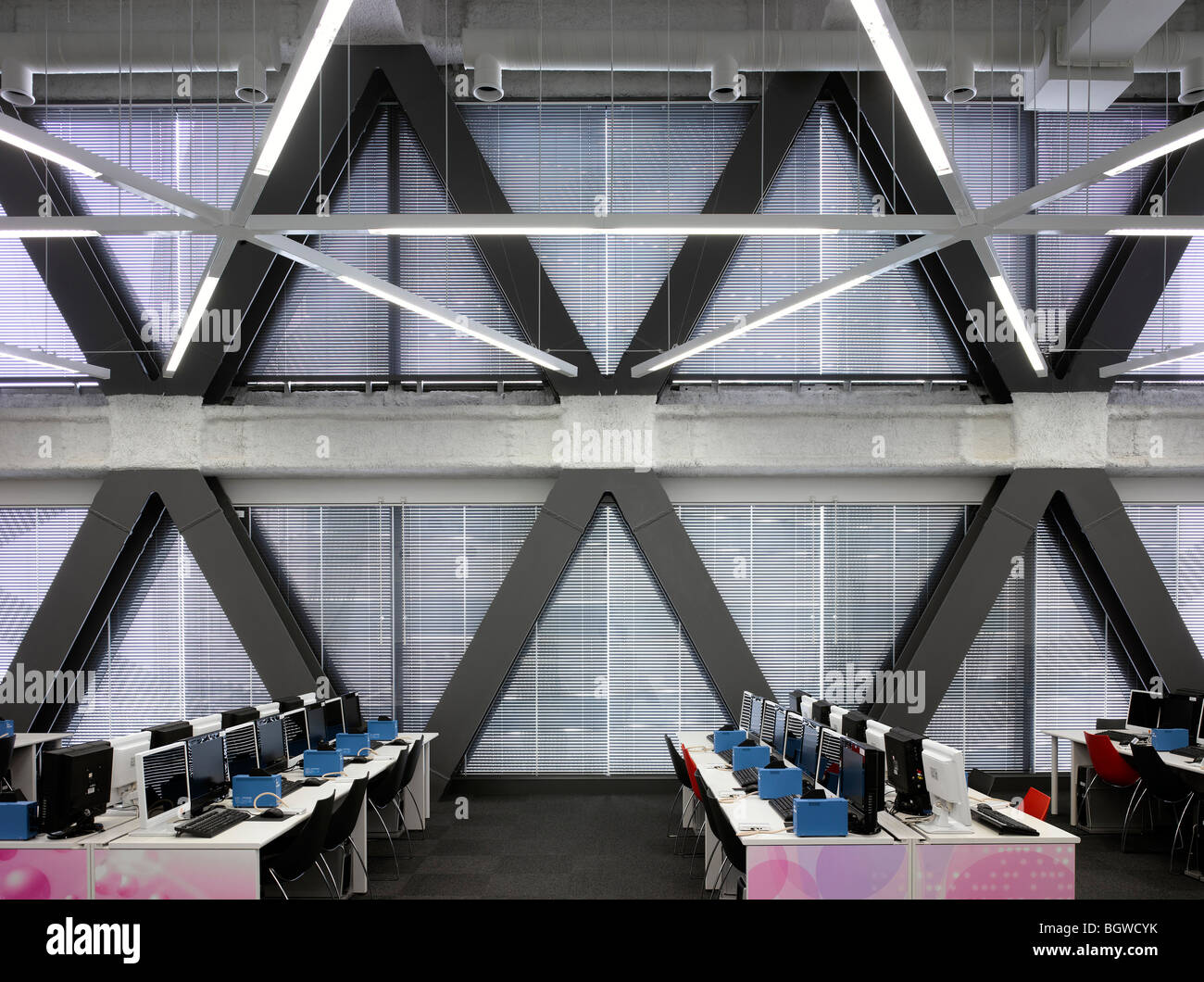 MODE GAKUEN COCOON TOWER, TOKYO, JAPAN, TANGE ASSOCIATES Stock Photo ...