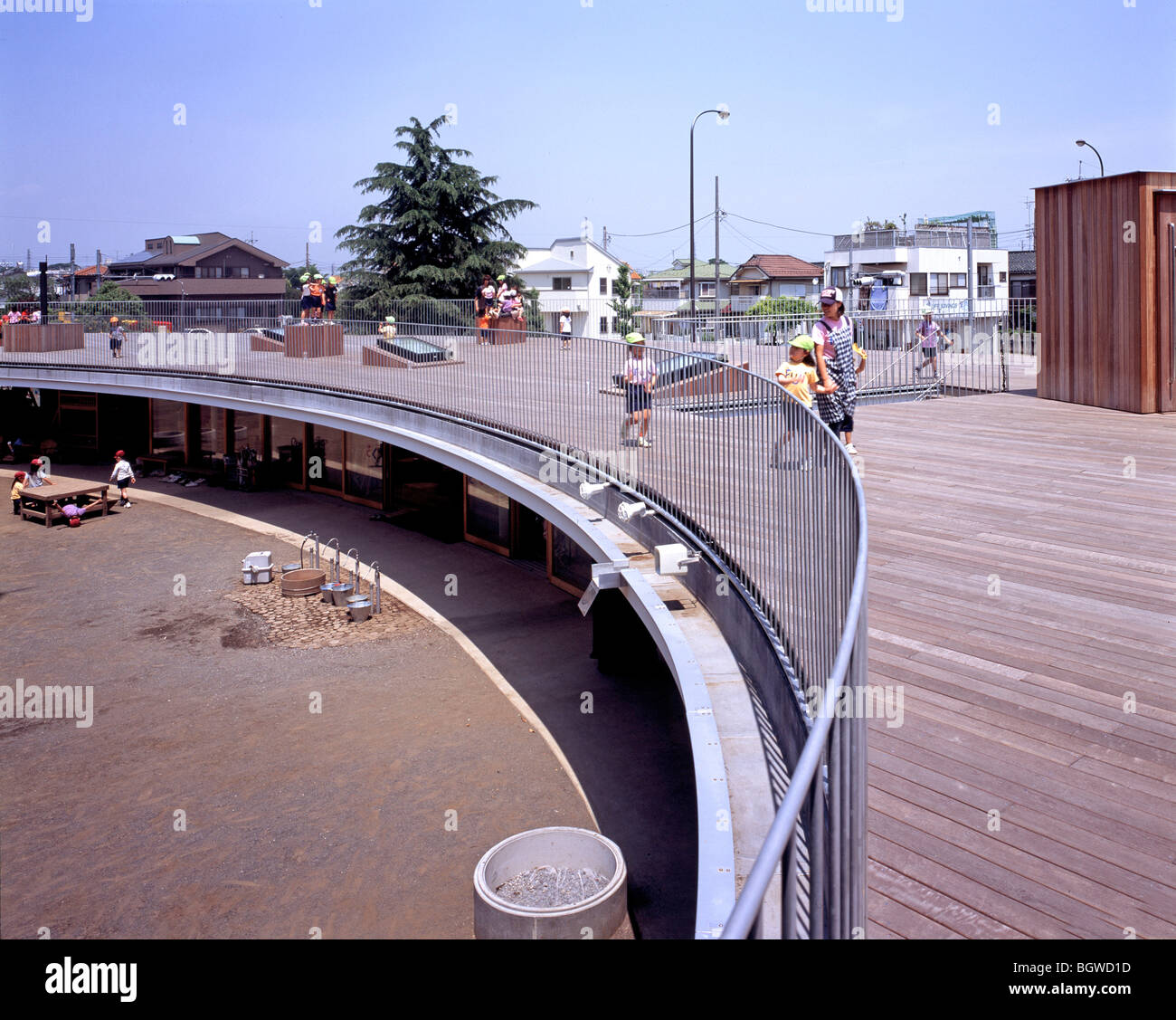 FUJI KINDERGARTEN, TOKYO, JAPAN, TEZUKA ARCHITECTS Stock Photo - Alamy