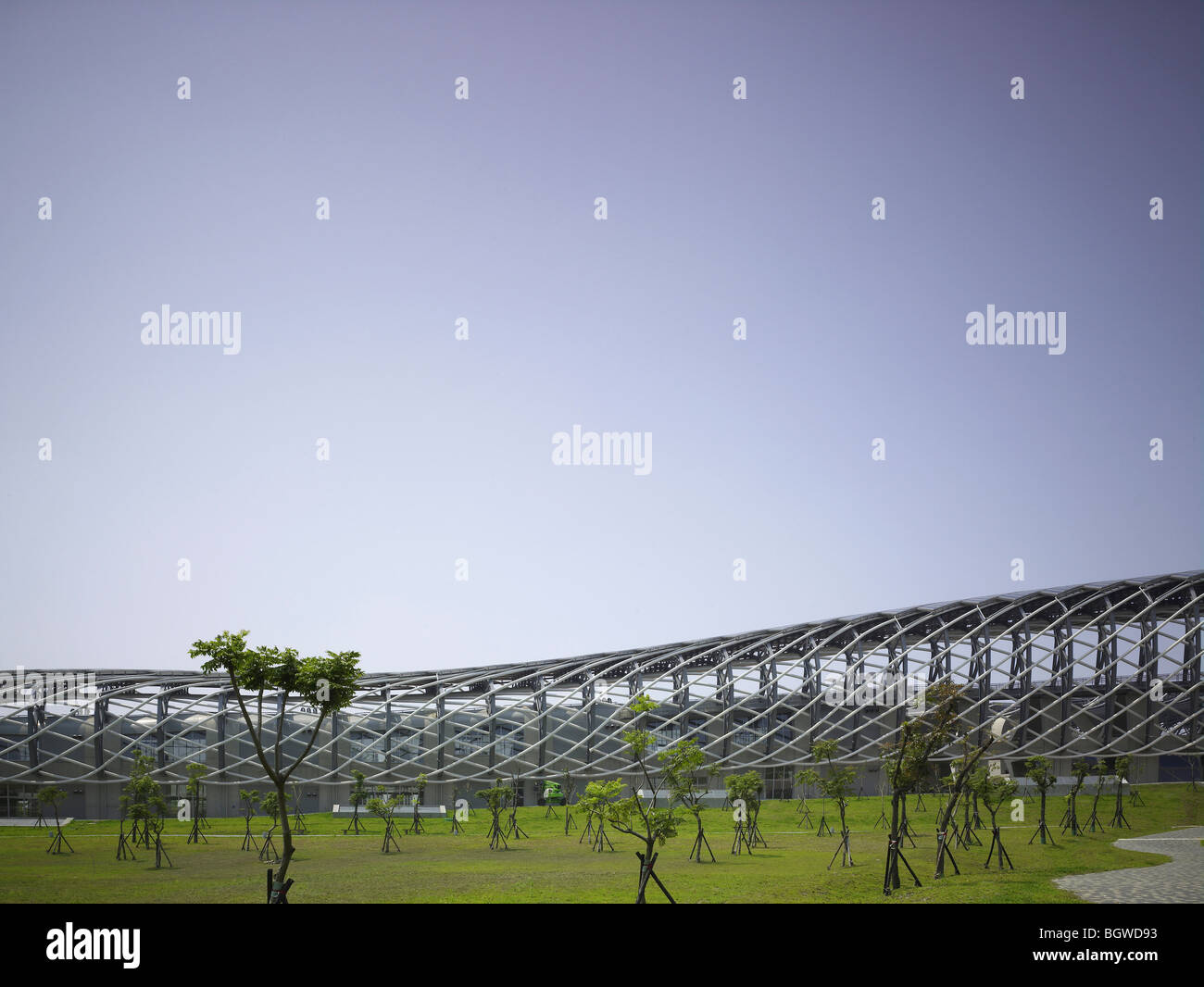 world games 2009 stadium main facade Stock Photo - Alamy