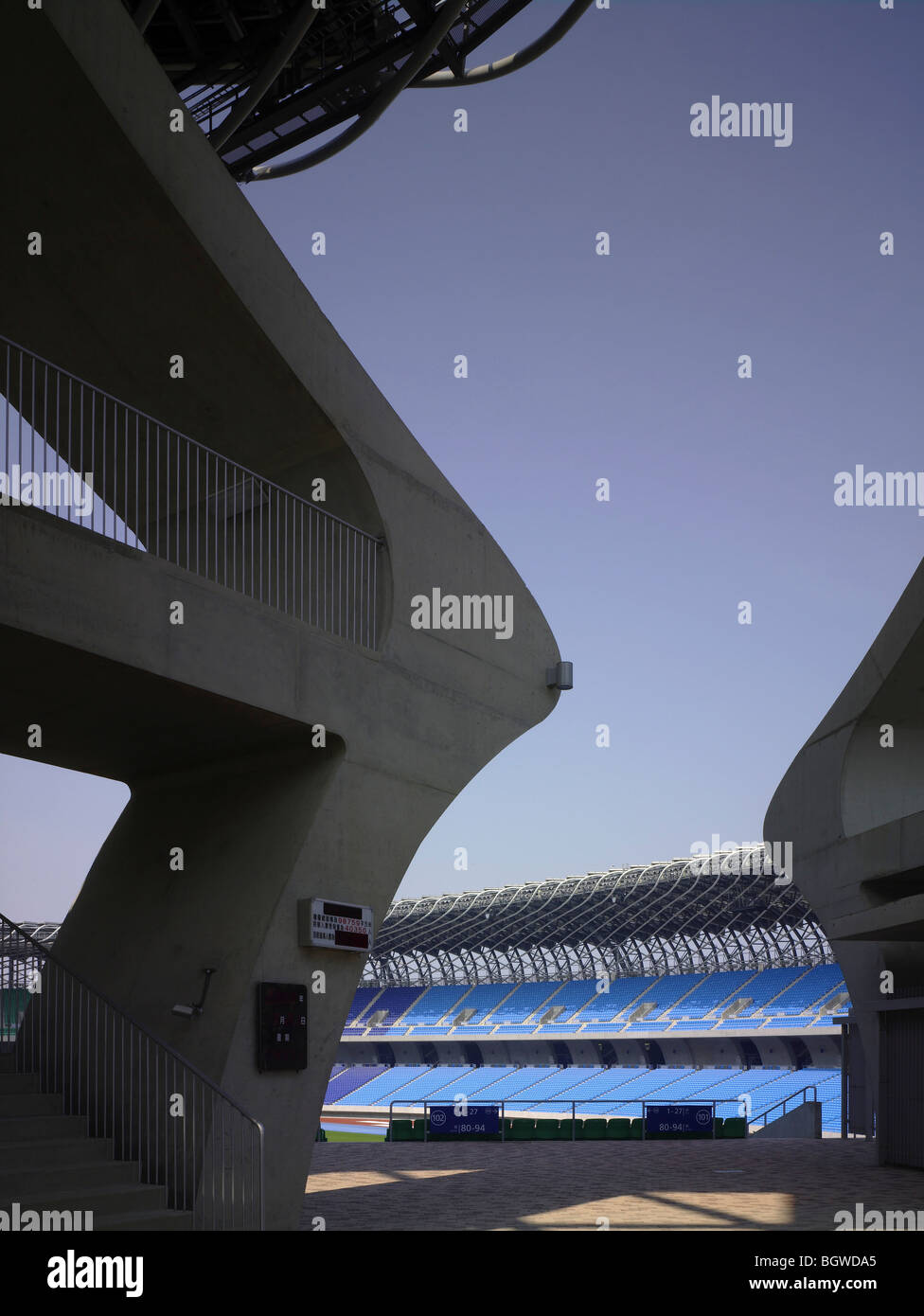 world games 2009 stadium main stands Stock Photo - Alamy