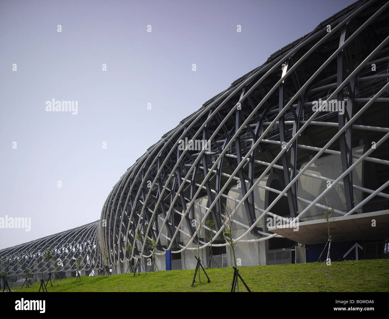 world games 2009 stadium facade Stock Photo - Alamy