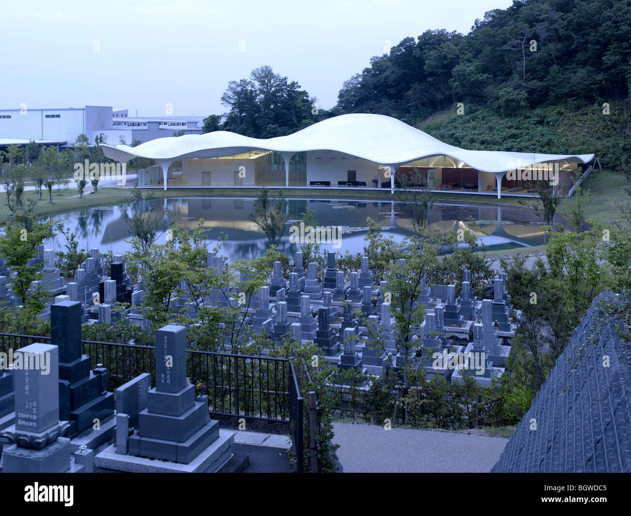 MEISO NO MORI MUNICIPAL FUNERAL HALL, KAKAMIGAHARA, JAPAN, TOYO ITO ...