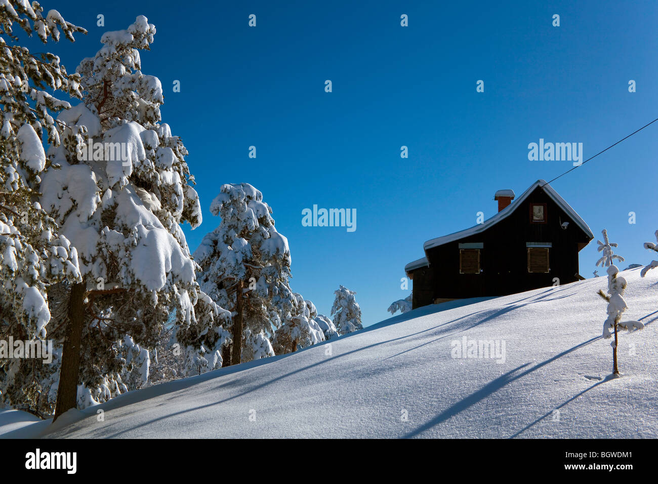Serbia, Divcibare, mountain house Stock Photo - Alamy