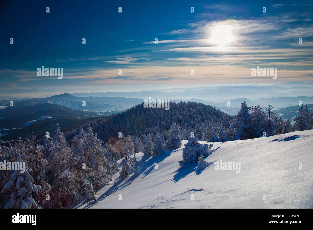 Winter in Serbia Stock Photo - Alamy