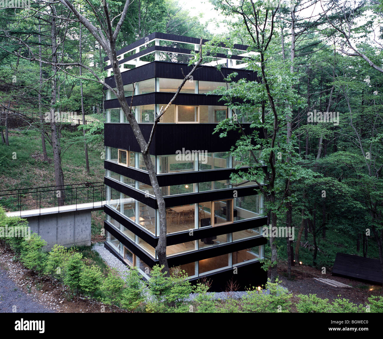 RING HOUSE, KARUIZAWA, JAPAN, TNA Stock Photo - Alamy