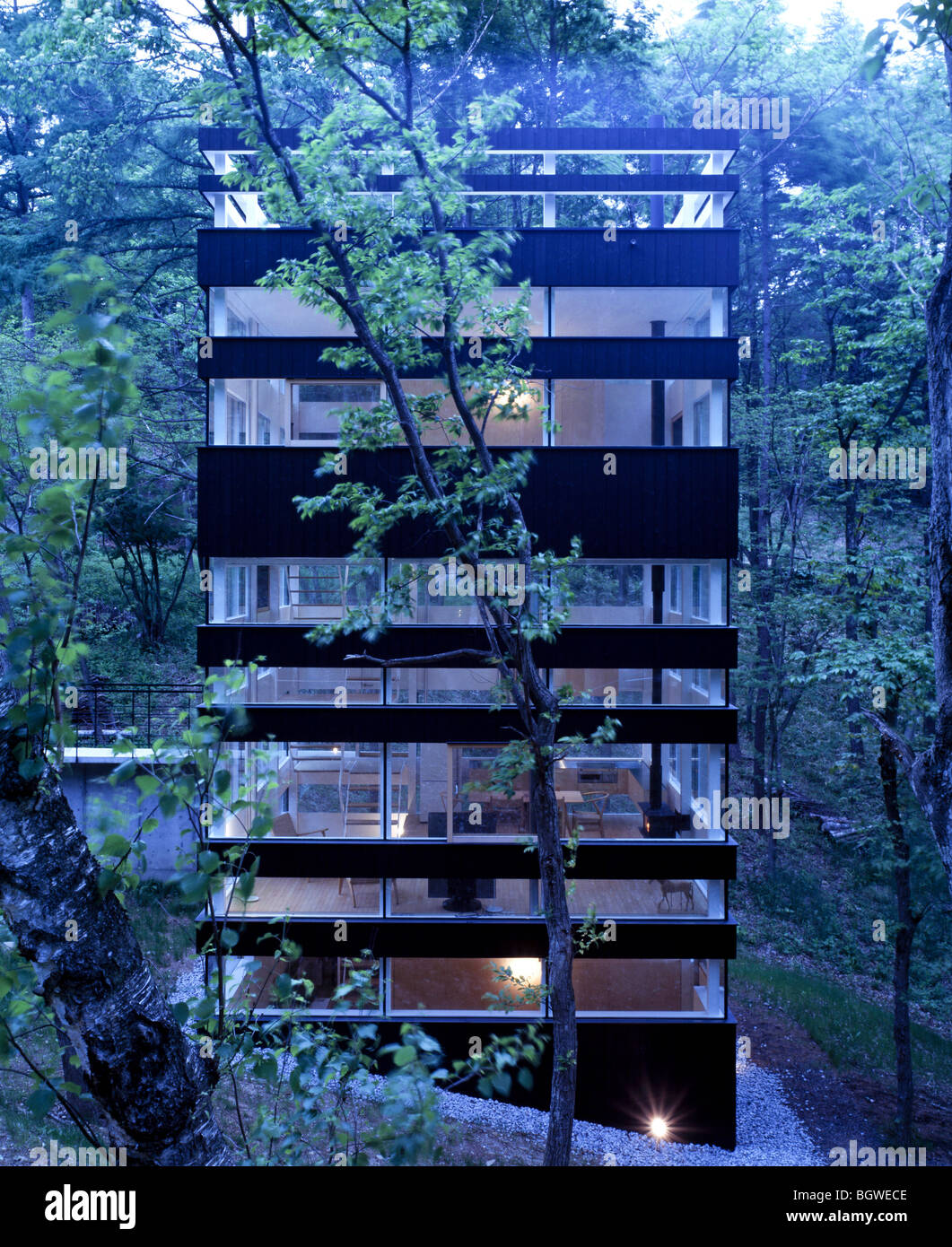 RING HOUSE, KARUIZAWA, JAPAN, TNA Stock Photo - Alamy