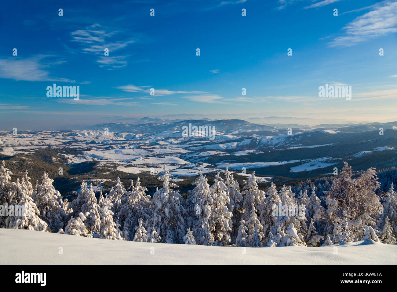 Winter in Serbia Stock Photo - Alamy