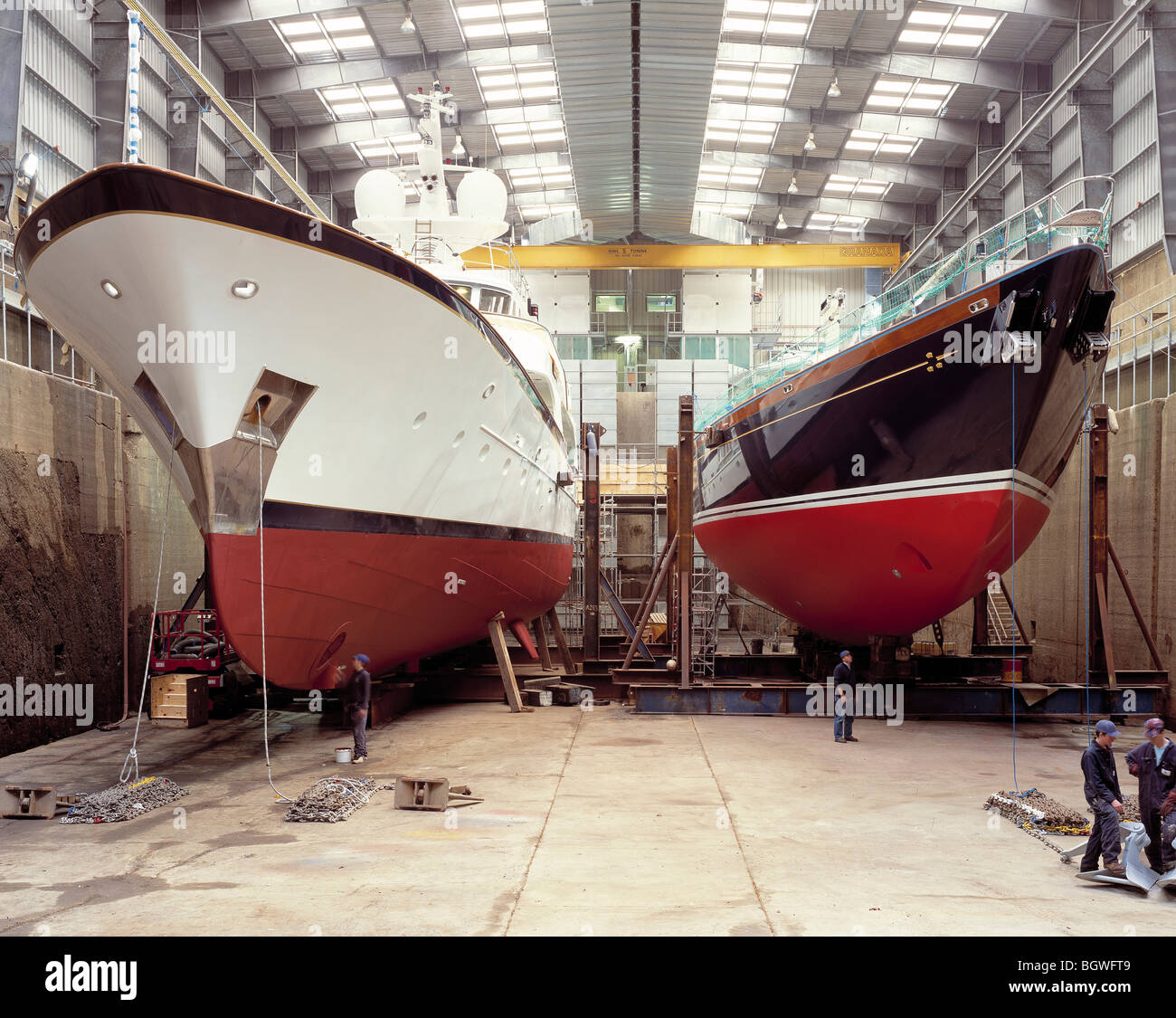 PENDENNIS SHIPYARD, FALMOUTH, UNITED KINGDOM, ARCHITECT UNKNOWN Stock ...