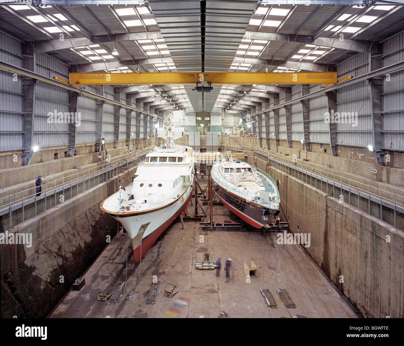 PENDENNIS SHIPYARD, FALMOUTH, UNITED KINGDOM, ARCHITECT UNKNOWN Stock ...