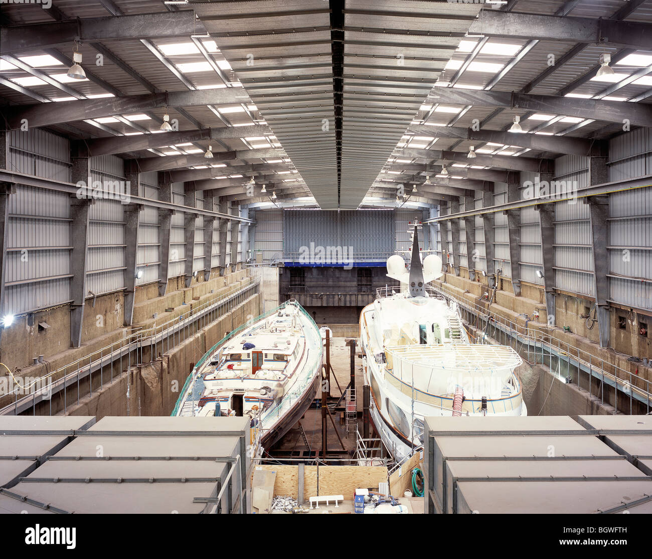 PENDENNIS SHIPYARD, FALMOUTH, UNITED KINGDOM, ARCHITECT UNKNOWN Stock ...