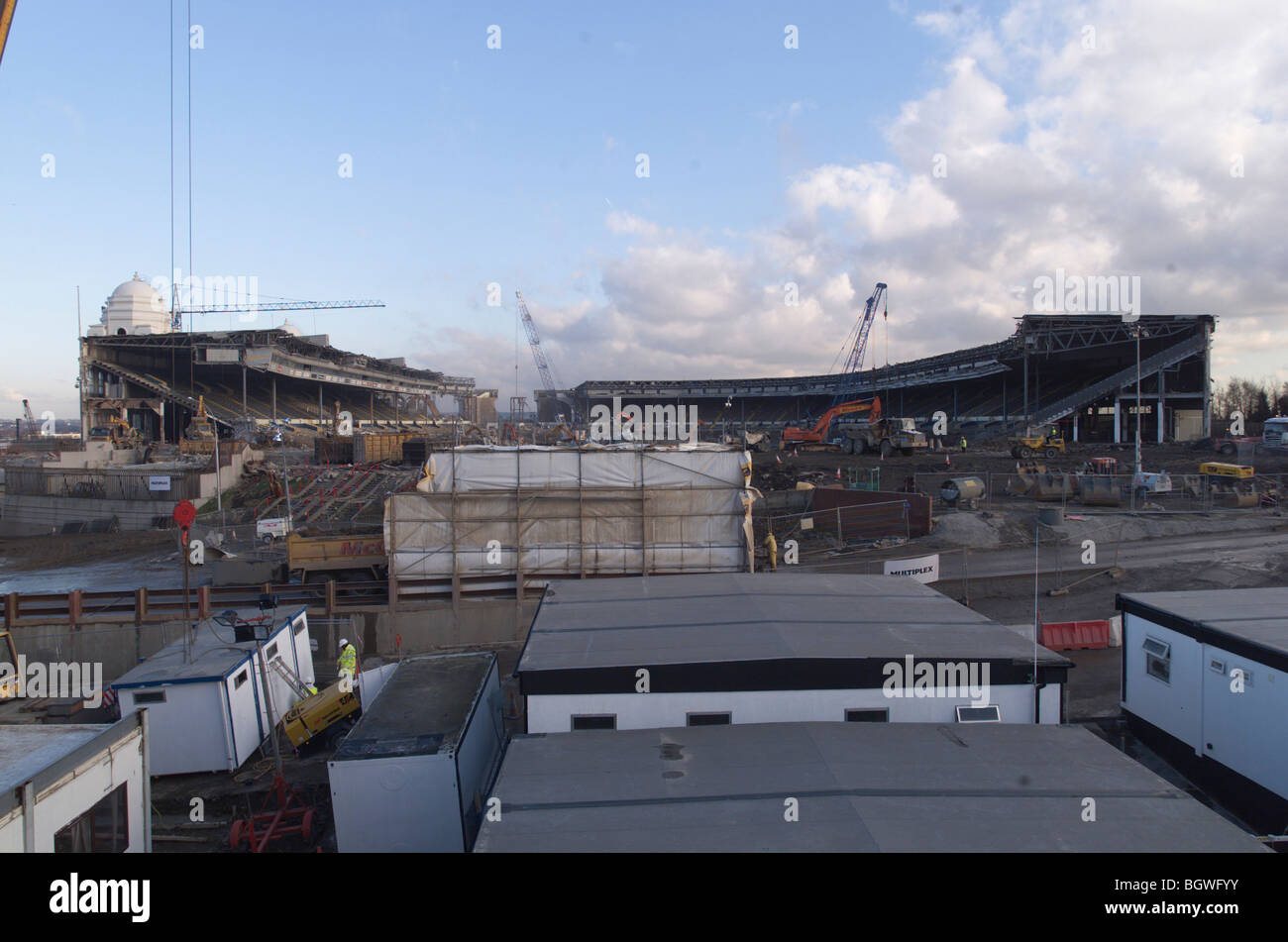 WEMBLEY STADIUM DEMOLITION, LONDON, UNITED KINGDOM, JOHN SIMPSON ...