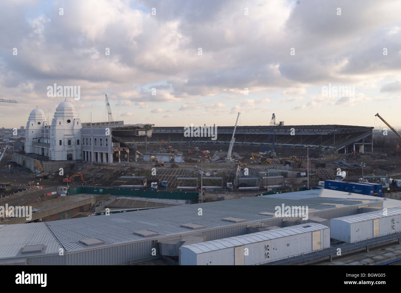 WEMBLEY STADIUM DEMOLITION, LONDON, UNITED KINGDOM, JOHN SIMPSON ...