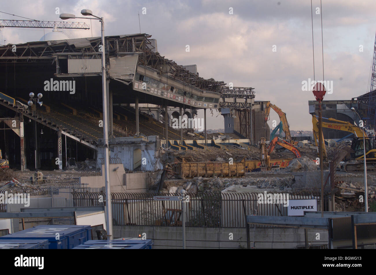 WEMBLEY STADIUM DEMOLITION, LONDON, UNITED KINGDOM, JOHN SIMPSON ...