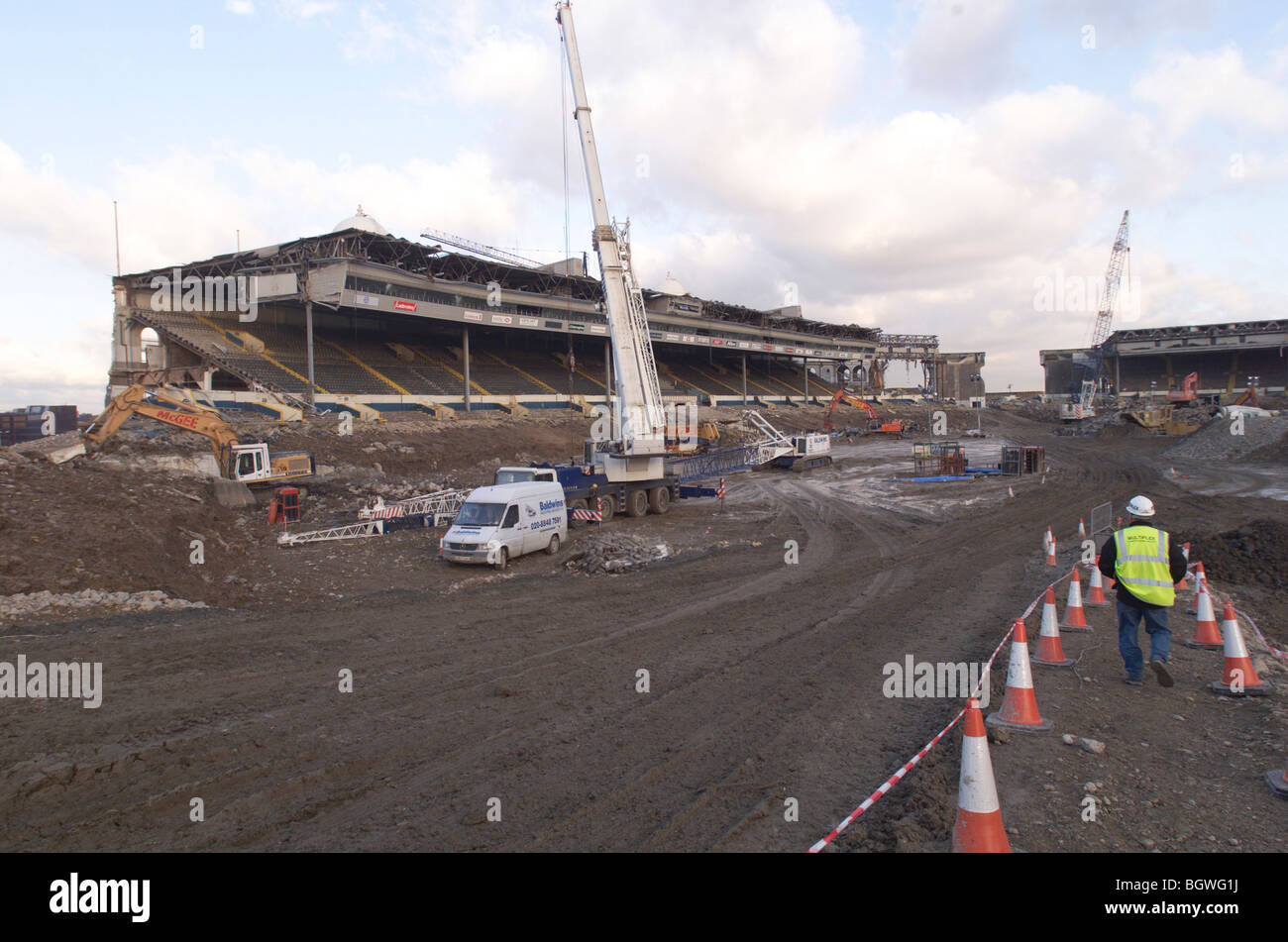 WEMBLEY STADIUM DEMOLITION, LONDON, UNITED KINGDOM, JOHN SIMPSON ...