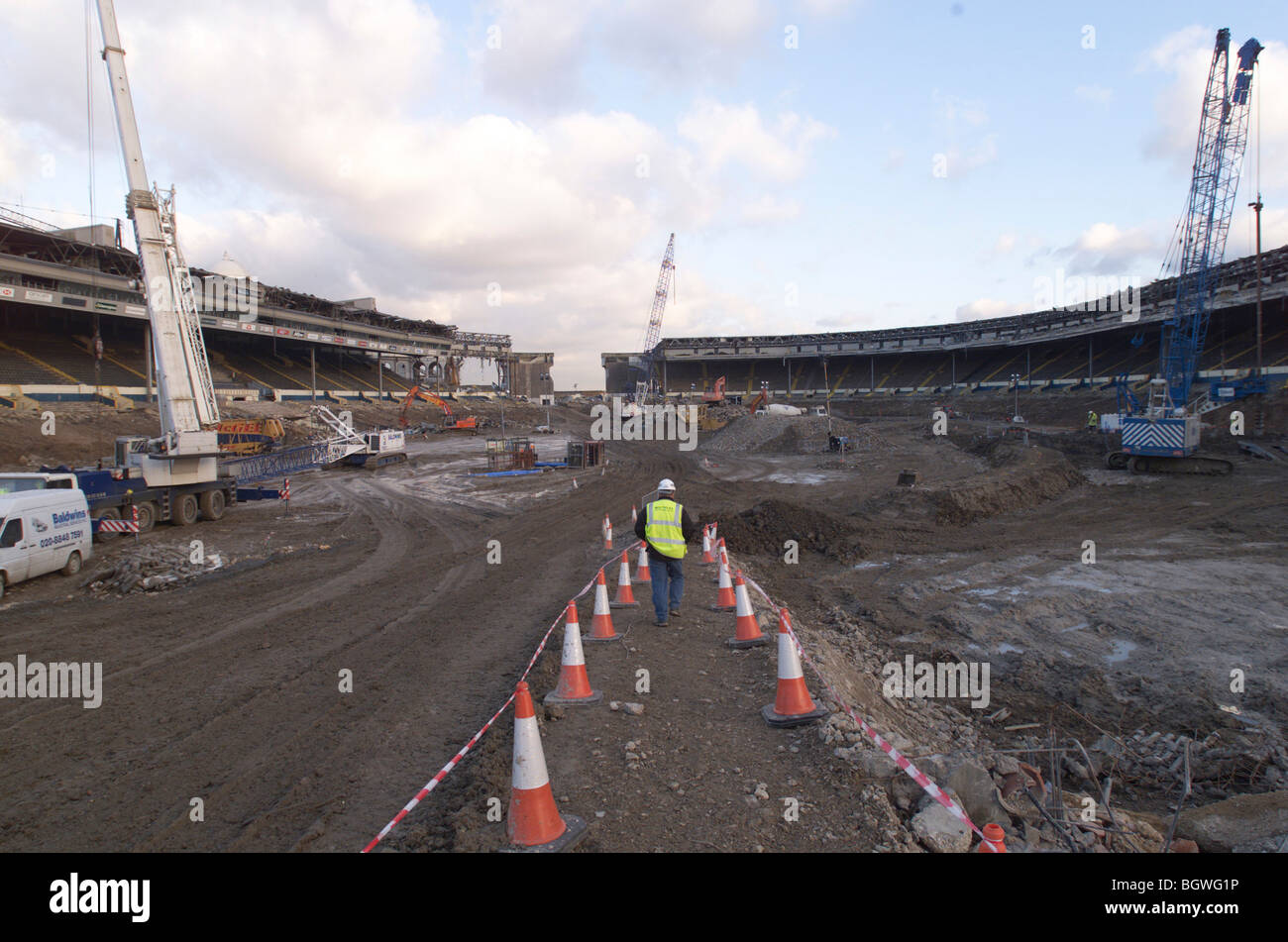 WEMBLEY STADIUM DEMOLITION, LONDON, UNITED KINGDOM, JOHN SIMPSON ...