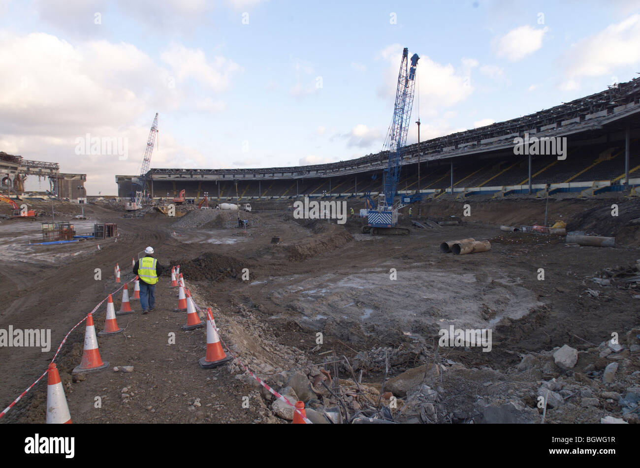 WEMBLEY STADIUM DEMOLITION, LONDON, UNITED KINGDOM, JOHN SIMPSON ...