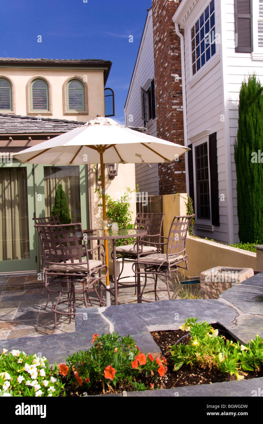 patio, California, USA Stock Photo - Alamy