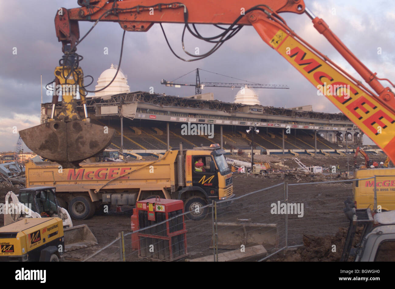 Wembley Stadium Demolition, Wembley, United Kingdom, Architect John ...