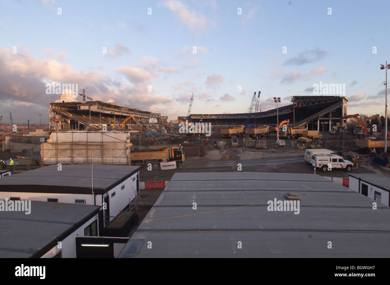 WEMBLEY STADIUM DEMOLITION, LONDON, UNITED KINGDOM, JOHN SIMPSON ...