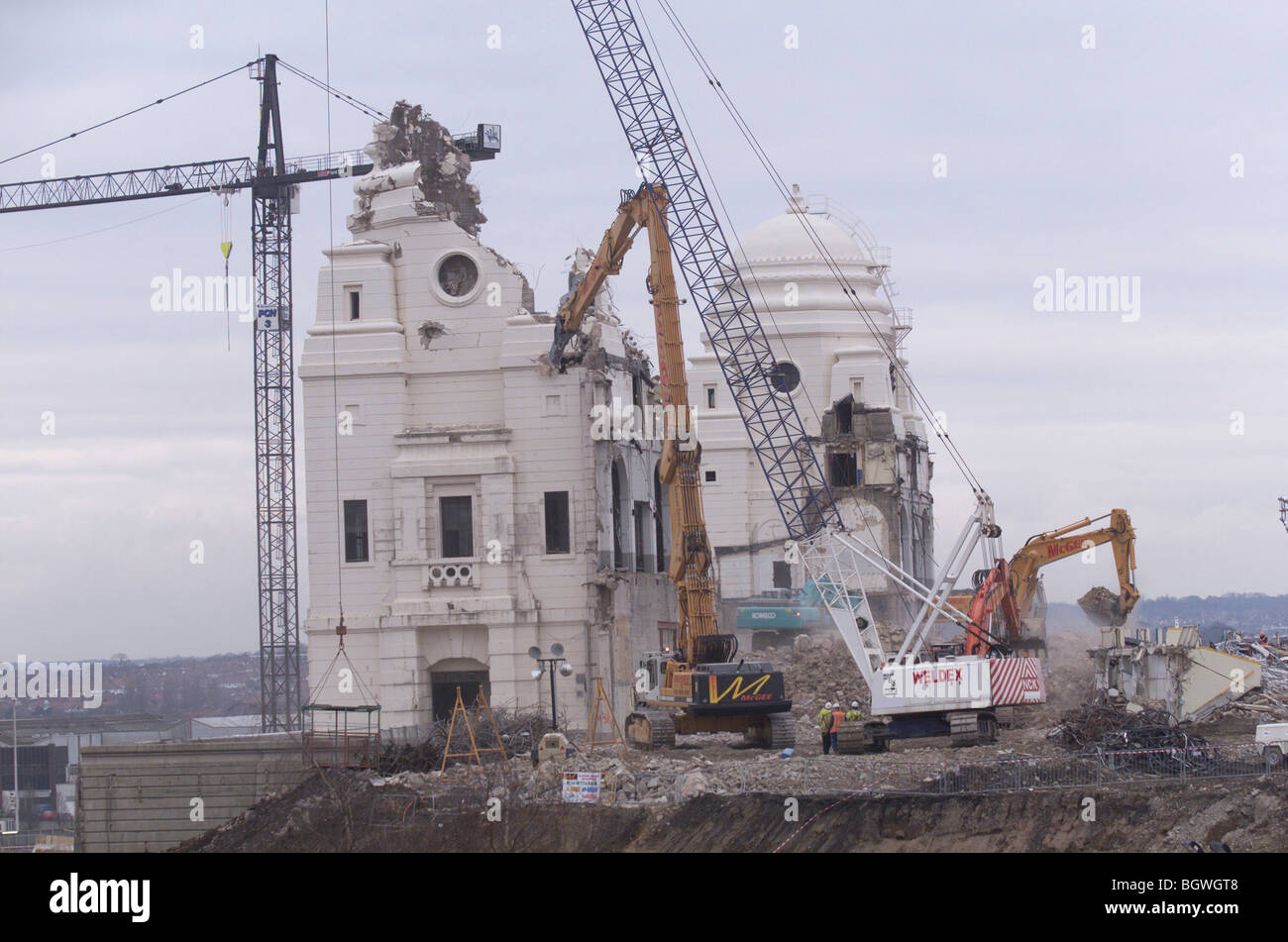 WEMBLEY STADIUM DEMOLITION, LONDON, UNITED KINGDOM, JOHN SIMPSON ...
