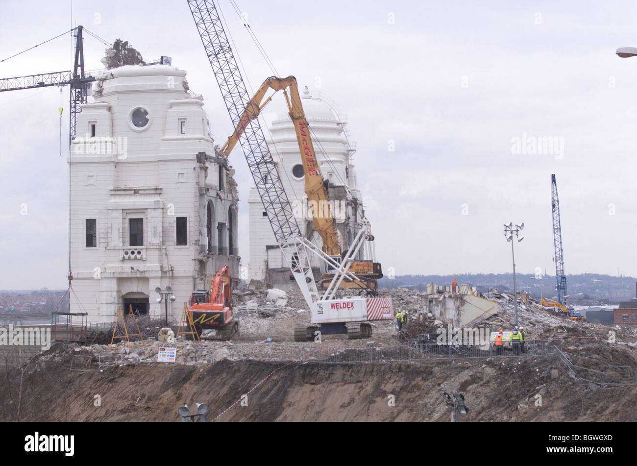 Wembley Stadium Demolition, Wembley, United Kingdom, Architect John ...
