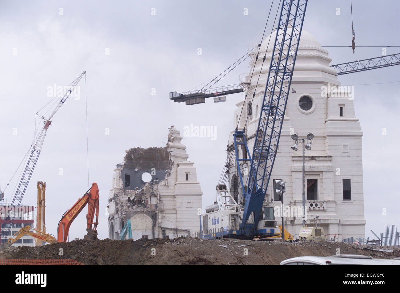 WEMBLEY STADIUM DEMOLITION, LONDON, UNITED KINGDOM, JOHN SIMPSON ...