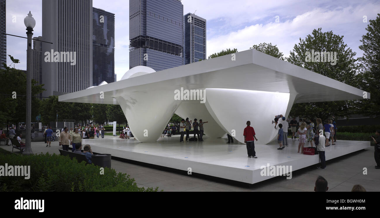 BURNHAM PAVILION, CHICAGO, UNITED STATES, UN STUDIO (BEN VAN BERKEL AND ...