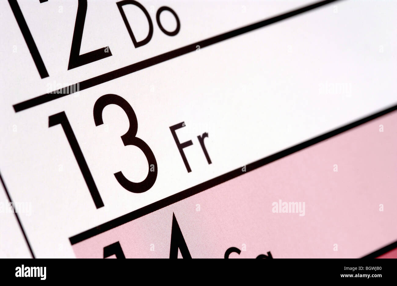 Friday the 13th year hi-res stock photography and images - Alamy