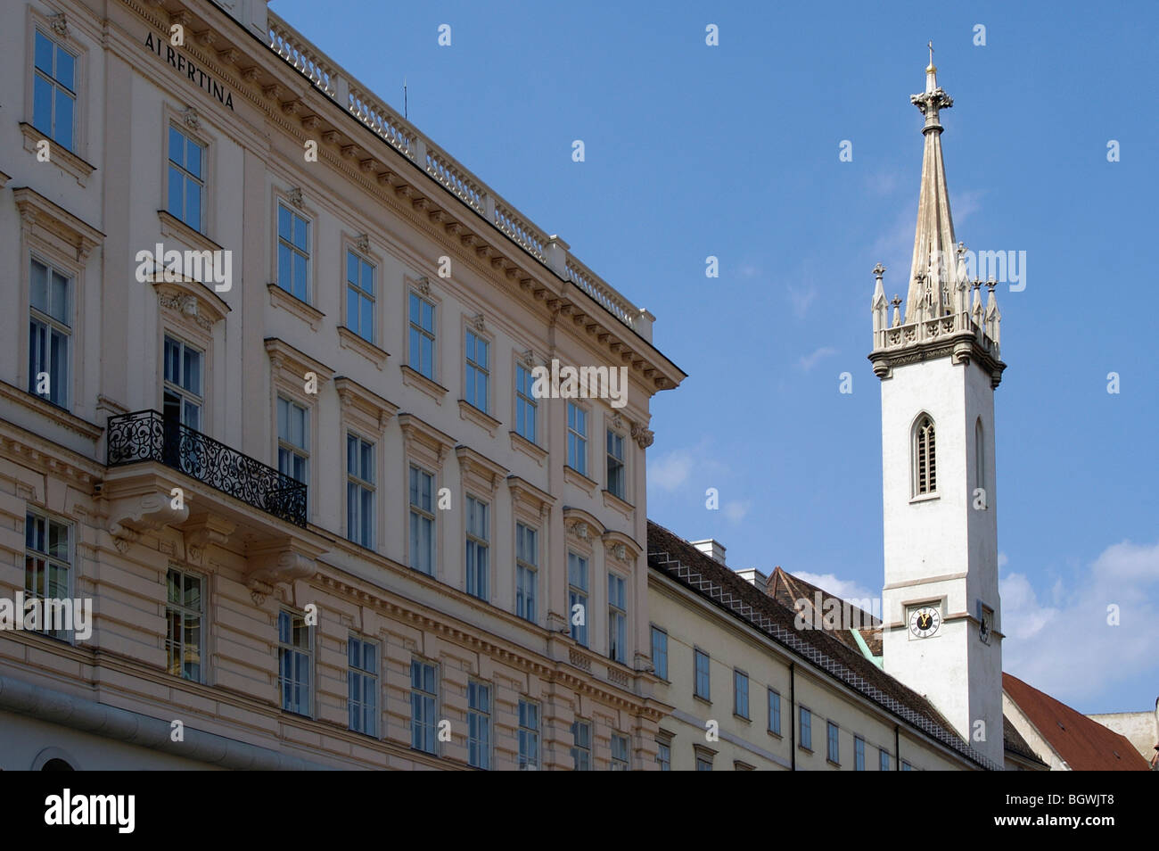 Augustinian Church in Vienna Stock Photo - Alamy