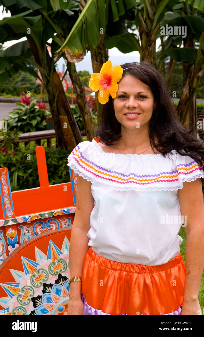 Costa rica traditional costume hi-res stock photography and images - Alamy