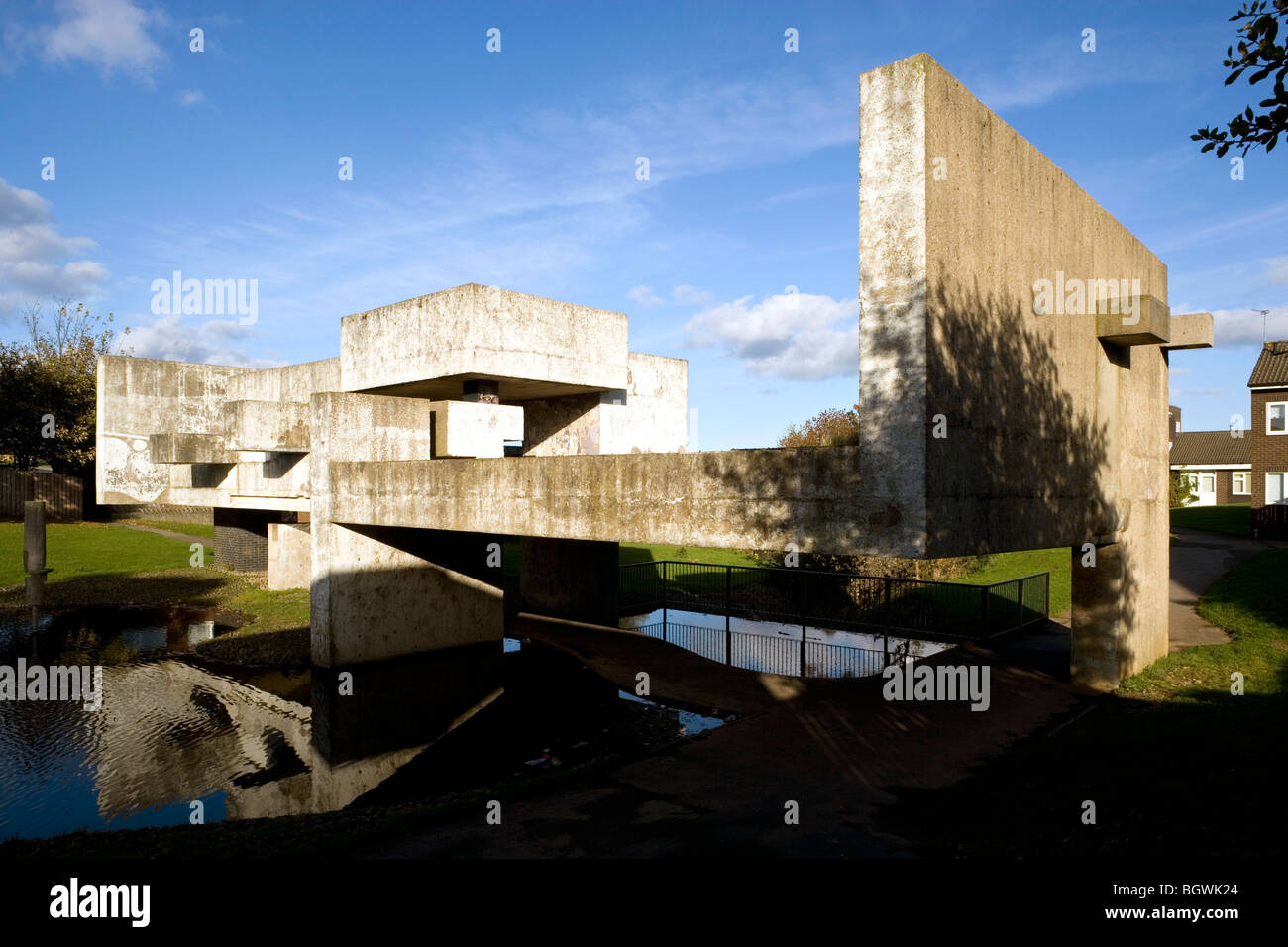APOLLO PAVILION, PETERLEE, UNITED KINGDOM, VICTOR PASMORE Stock Photo ...