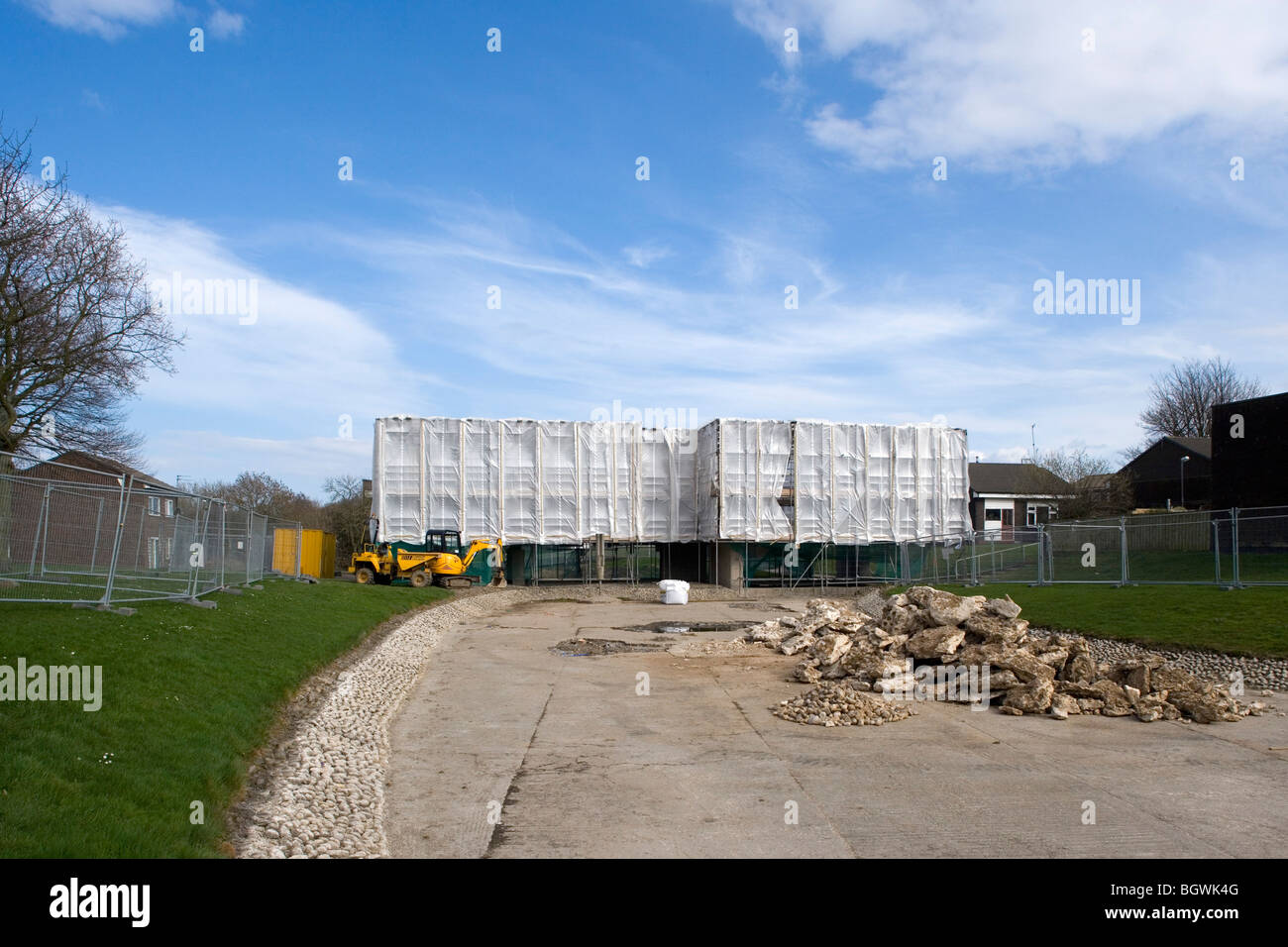 APOLLO PAVILION, PETERLEE, UNITED KINGDOM, VICTOR PASMORE Stock Photo ...