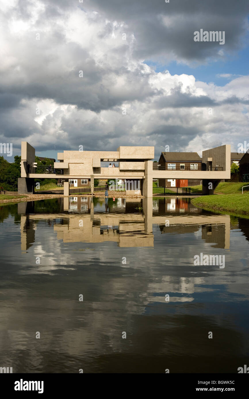 APOLLO PAVILION, PETERLEE, UNITED KINGDOM, VICTOR PASMORE Stock Photo ...