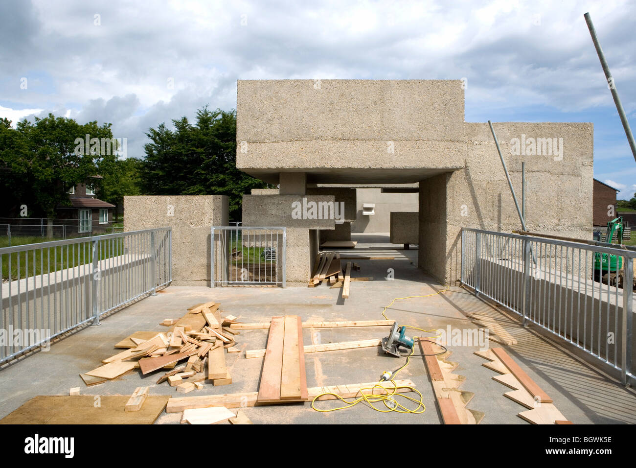 APOLLO PAVILION, PETERLEE, UNITED KINGDOM, VICTOR PASMORE Stock Photo ...