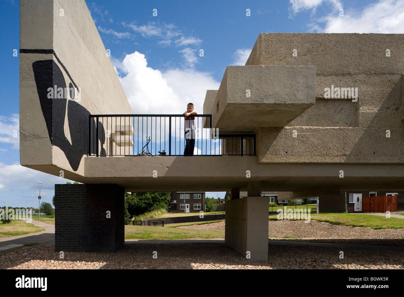 APOLLO PAVILION, PETERLEE, UNITED KINGDOM, VICTOR PASMORE Stock Photo ...