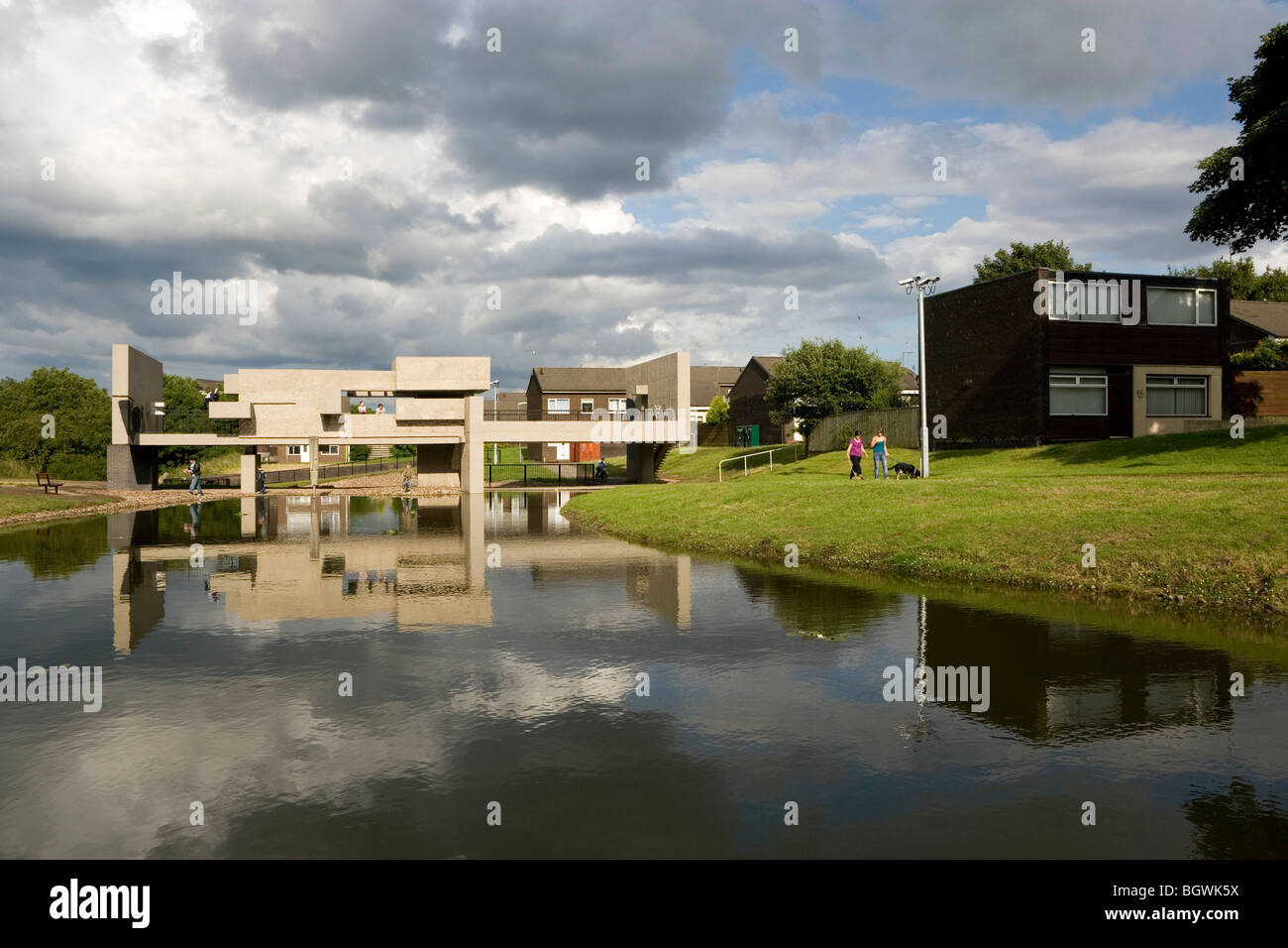 APOLLO PAVILION, PETERLEE, UNITED KINGDOM, VICTOR PASMORE Stock Photo ...