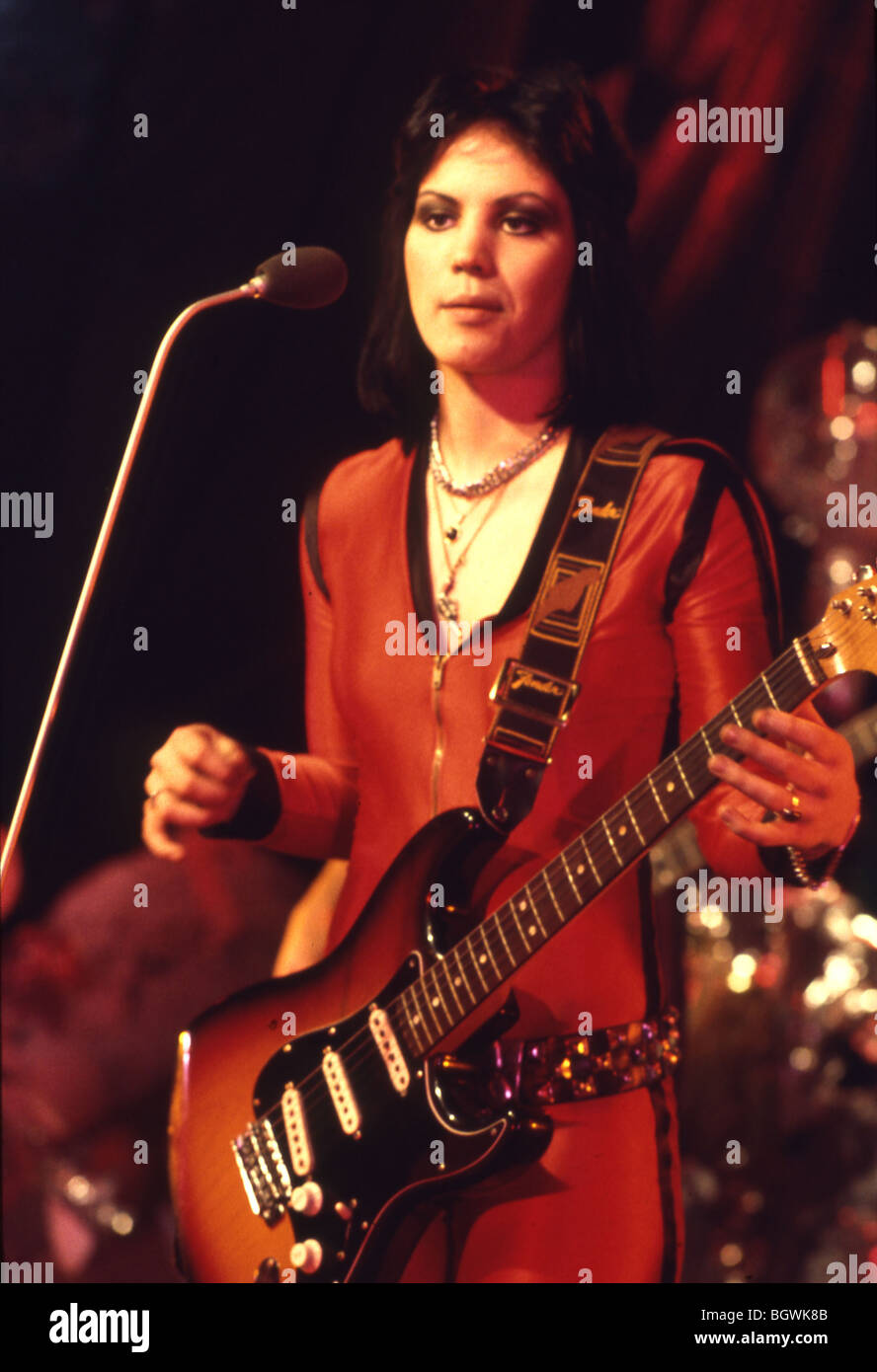 RUNAWAYS - US girl group in 1977 with Joan Jett Stock Photo - Alamy