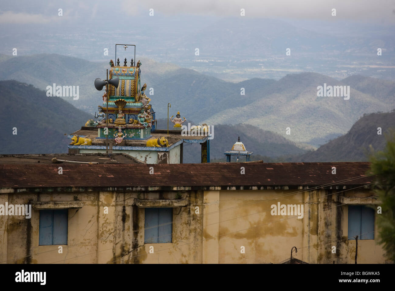 Sacred temple in southern India Stock Photo - Alamy