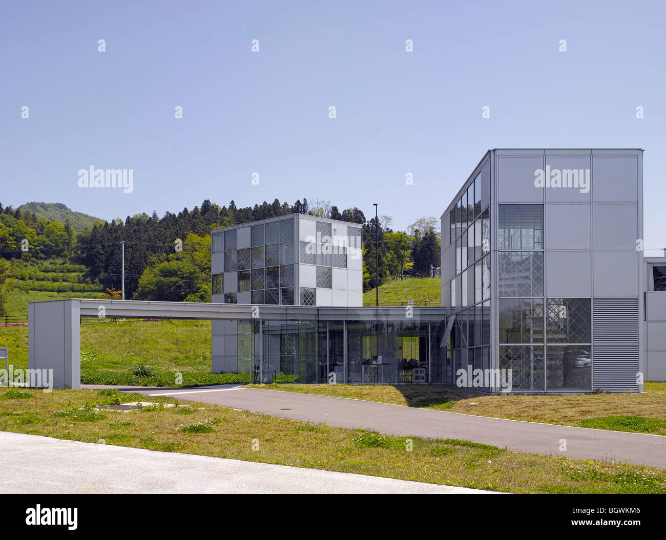 ALUMINUM PROJECT-ECOMS HOUSE, TOSO CITY, JAPAN, RIKEN YAMAMOTO Stock ...