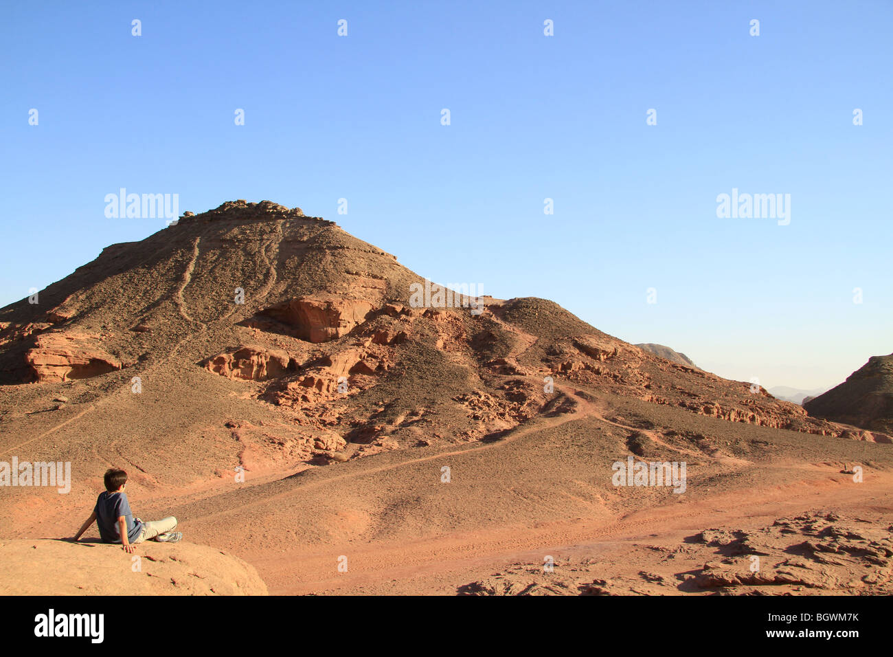 Israel, Eilat Mountains, a view of Timna valley Stock Photo - Alamy