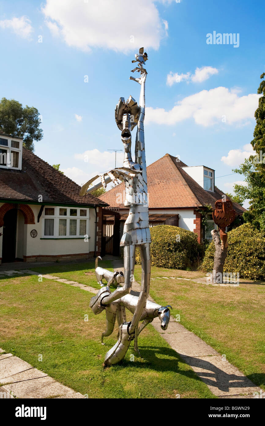 Tony Hillier metal sculptures Stock Photo - Alamy