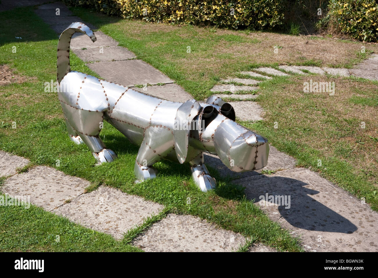 Tony Hillier metal sculptures Stock Photo - Alamy