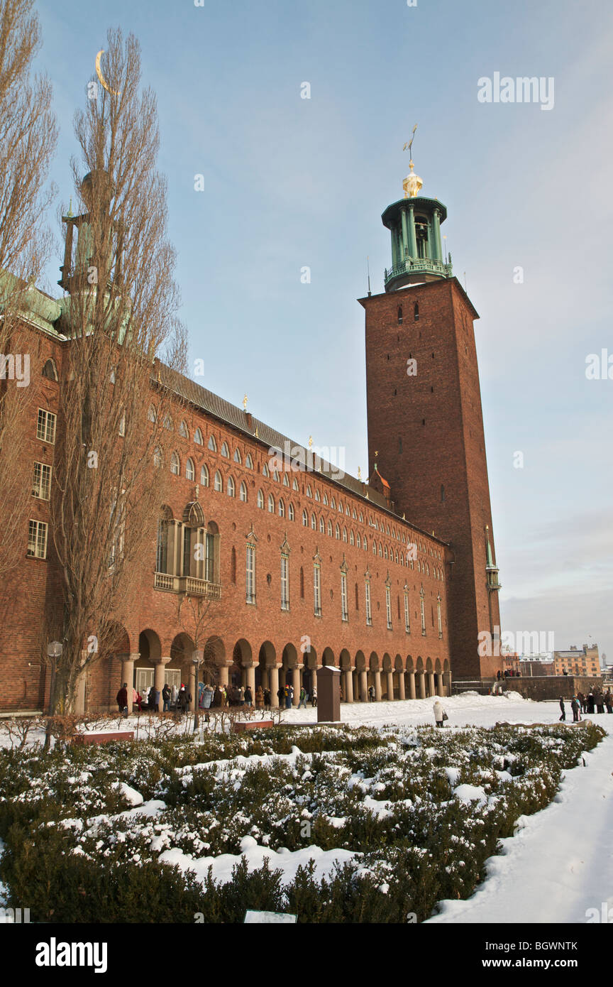 Stadshuset town hall in stockholm hi-res stock photography and images ...