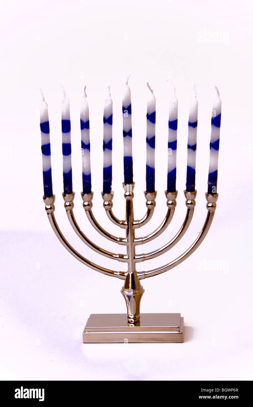 Hanuka menorah hi-res stock photography and images - Alamy