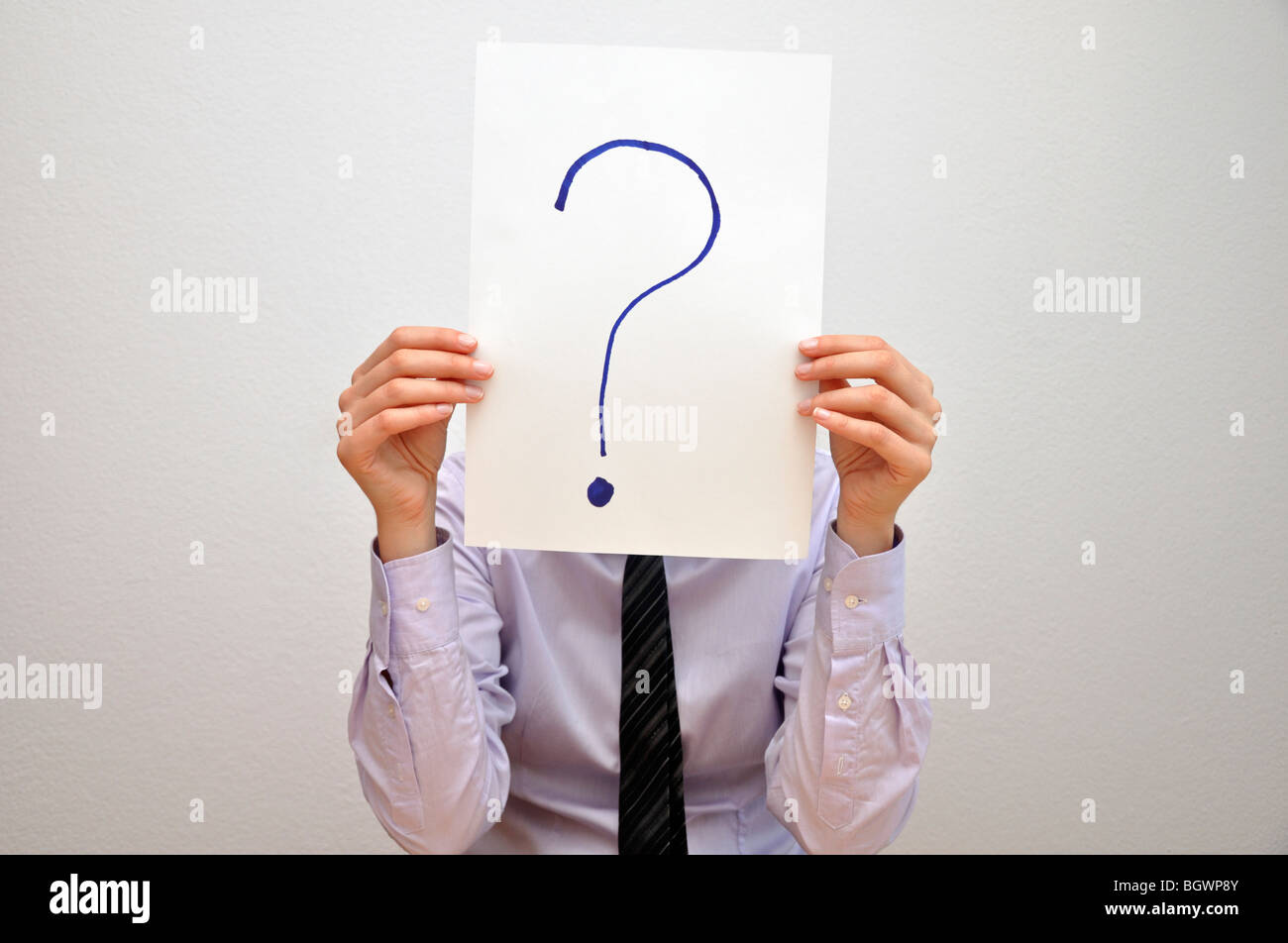 Question mark face hi-res stock photography and images - Alamy