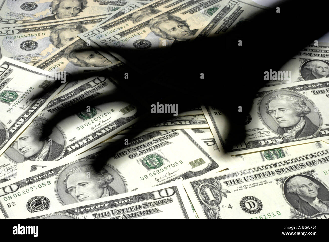 Black money hi-res stock photography and images - Alamy