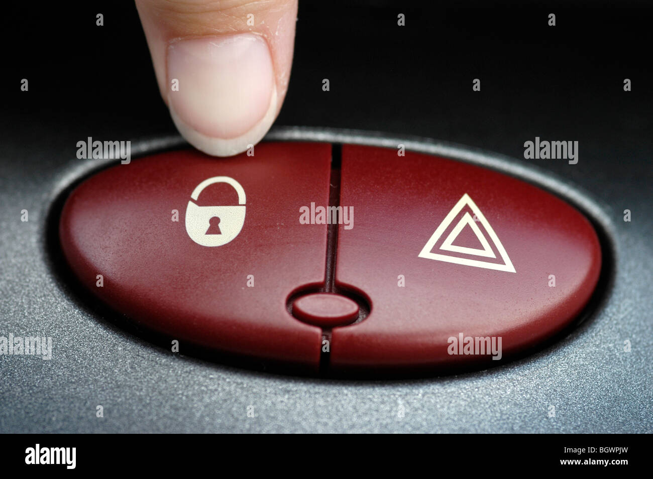 Closure and Warning display Stock Photo - Alamy